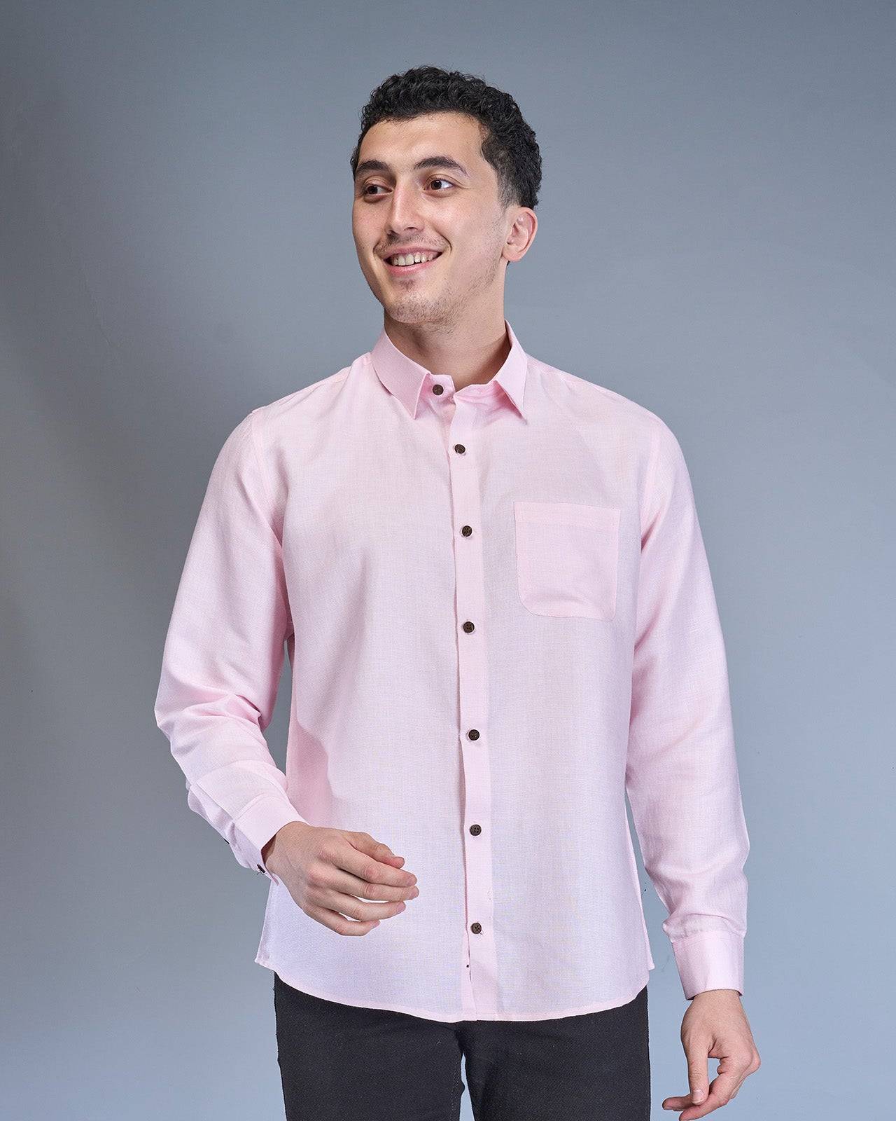 Classic Hemp & Bamboo Shirt Men | Breathable & Sustainable – Interwove